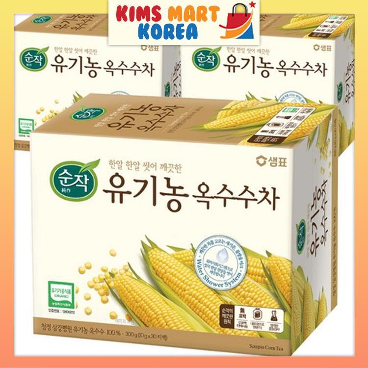 Sempio Sunjak Organic Corn Tea Korean Drink Food 10g x 90pcs | Shopee ...