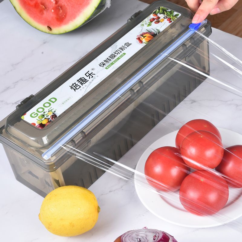Plastic film cutter adjustable box with Cutter sliding knife automatic ...
