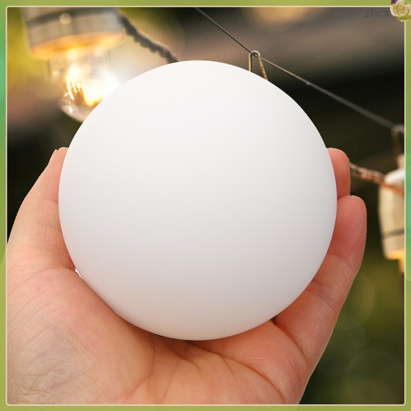 Globe Light Bulbs Glass Pendant Replacement Milky White Ball Lampshade ...