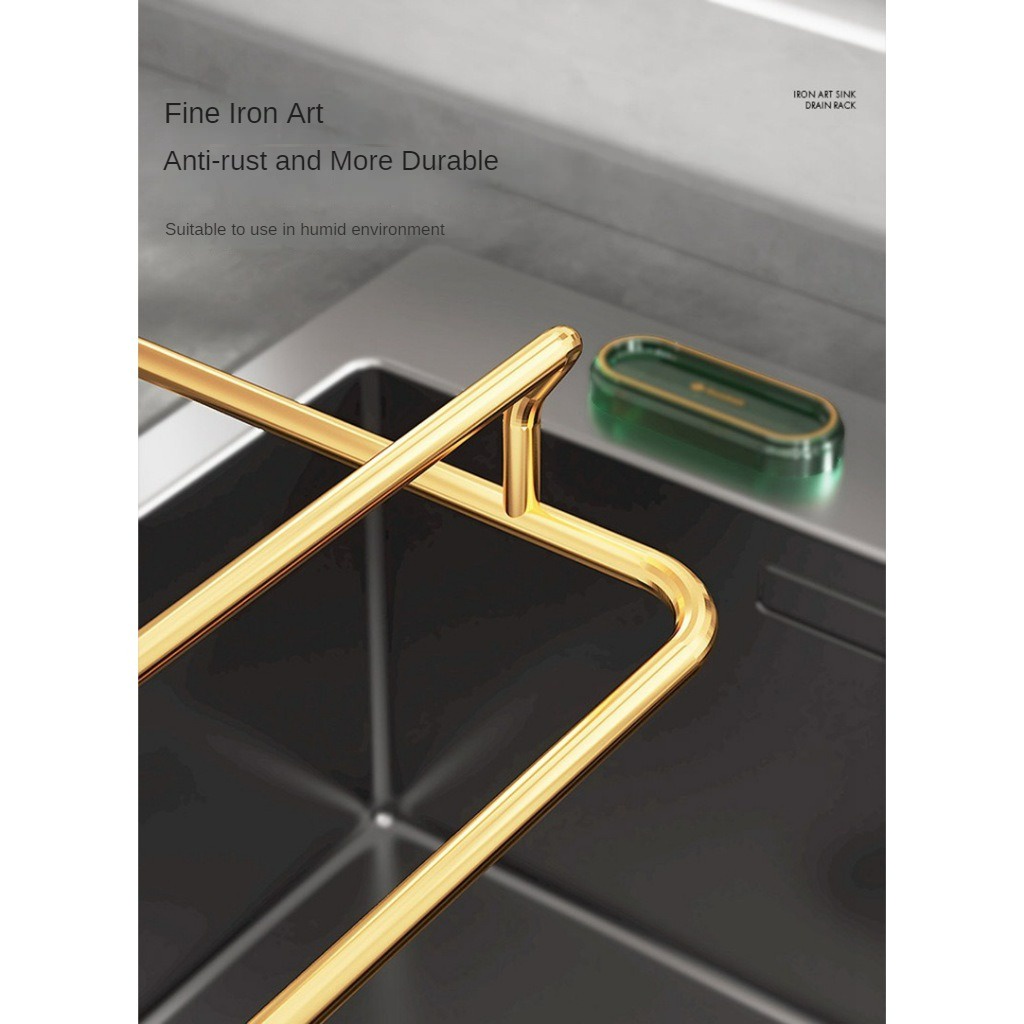 SG stock Sink Filter Rack Kitchen Foldable Sink Strainer Mesh Bag Stand ...