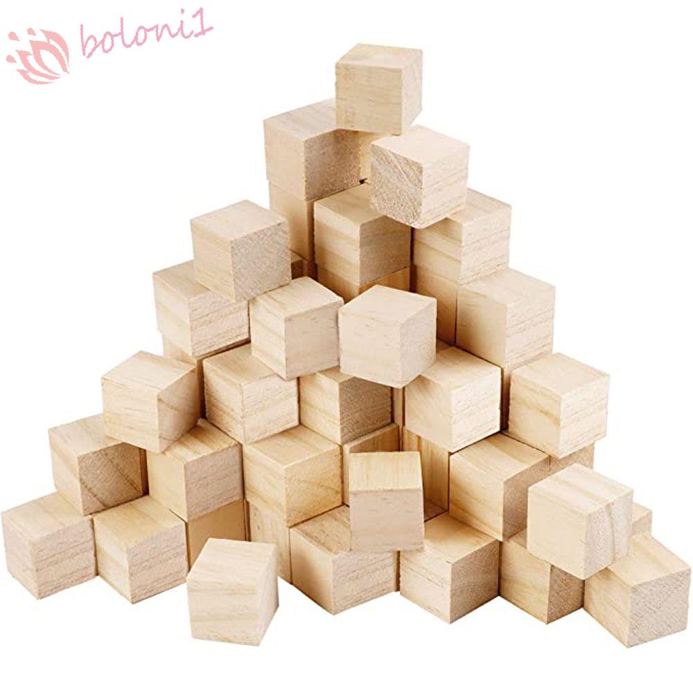 [READY STOCK] Wooden Cubes DIY Projects Puzzles Making Natural Wood ...