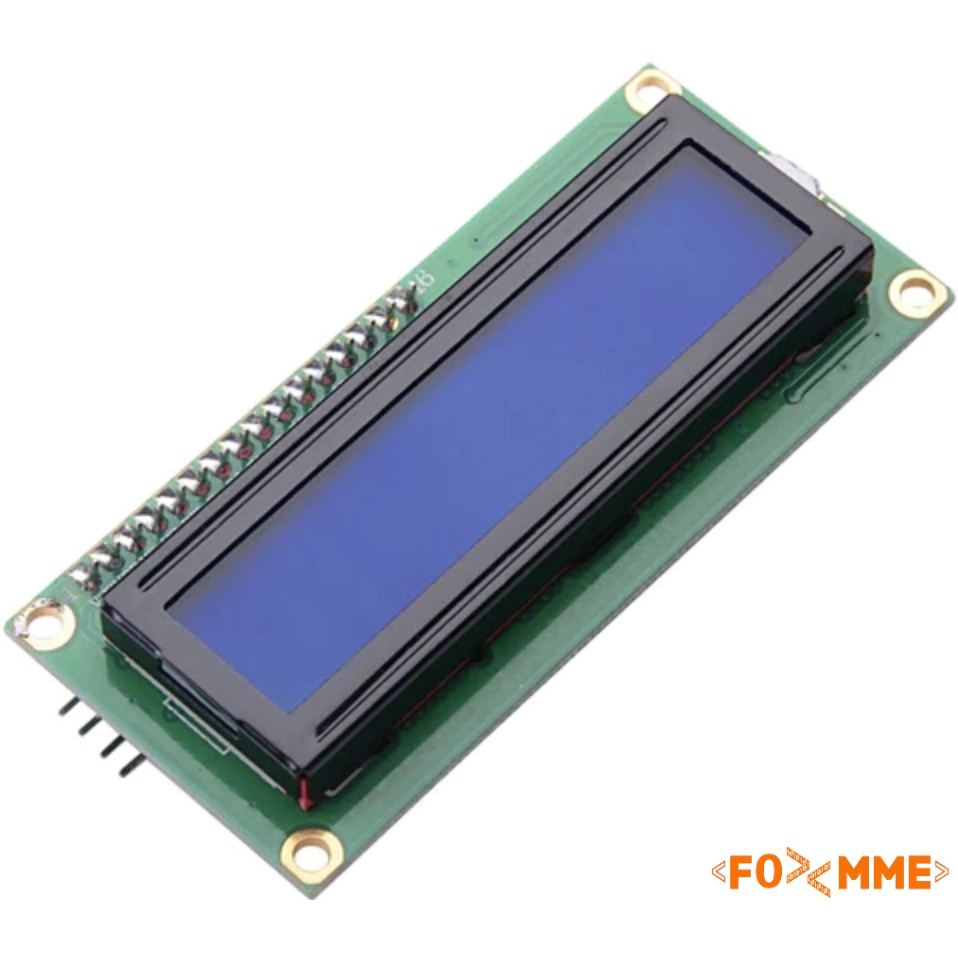LED/LCD Screen 16 X 2 Display With I2C Module | Shopee Singapore