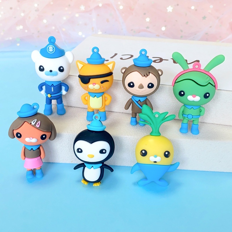 Original Octonauts Action Figures ToysBarnacles Kwazii Peso Dashi Tweak ...
