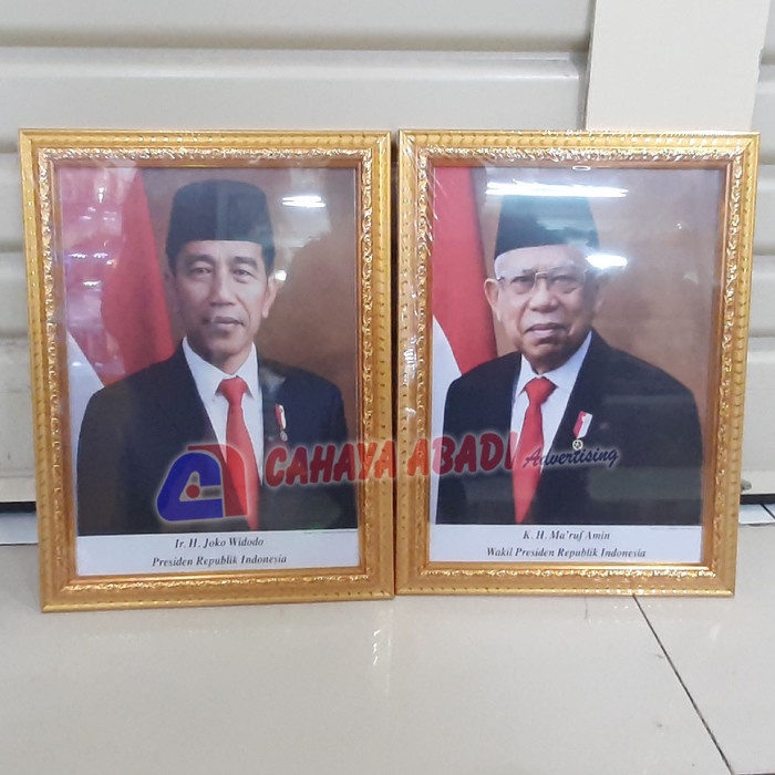 Photo Of President And Vice President Frame Size 30x40 cm | Shopee ...