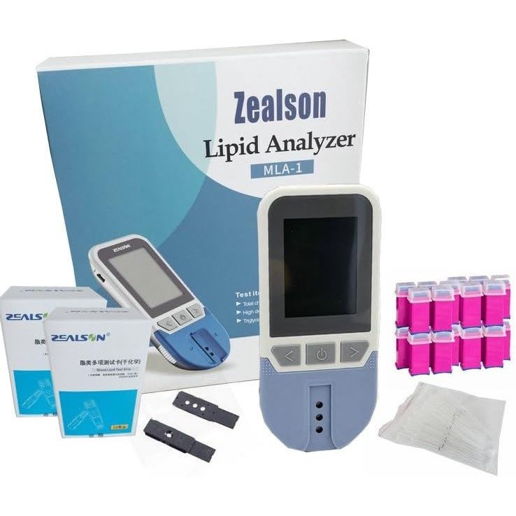 Total Cholesterol Meter Cholesterol Test Meter Lipid Test Meter Kit ...