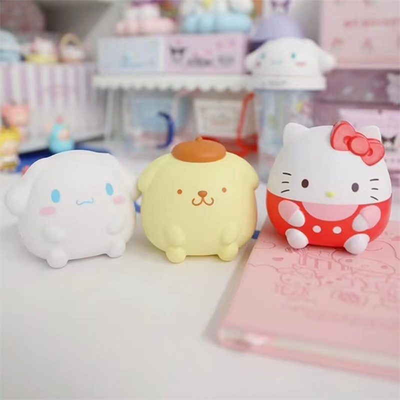 5 styles Sanrio Squishy Kawaii Cartoon MyMelody Kuromi Cinnamoroll ...
