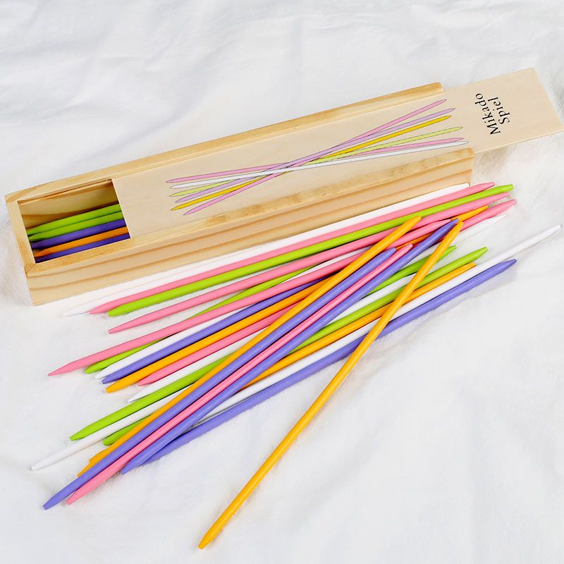 8090 S Nostalgic Color Game Paddle Pick Stick Children's Educational ...