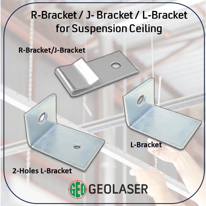 L-Bracket / J-Braket / R-Bracket Hook For Suspension Ceiling ...