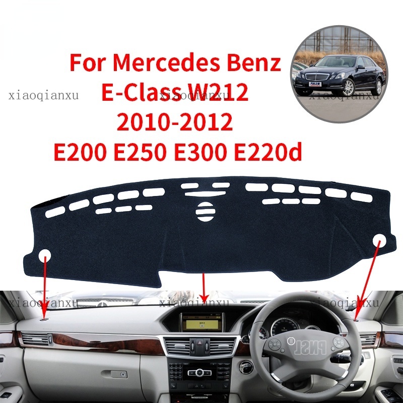 Car Dashboard Cover Dash Mat Dash Pad Carpet For Mercedes Benz E-Class W212 2010 2011 2012 E200 ...