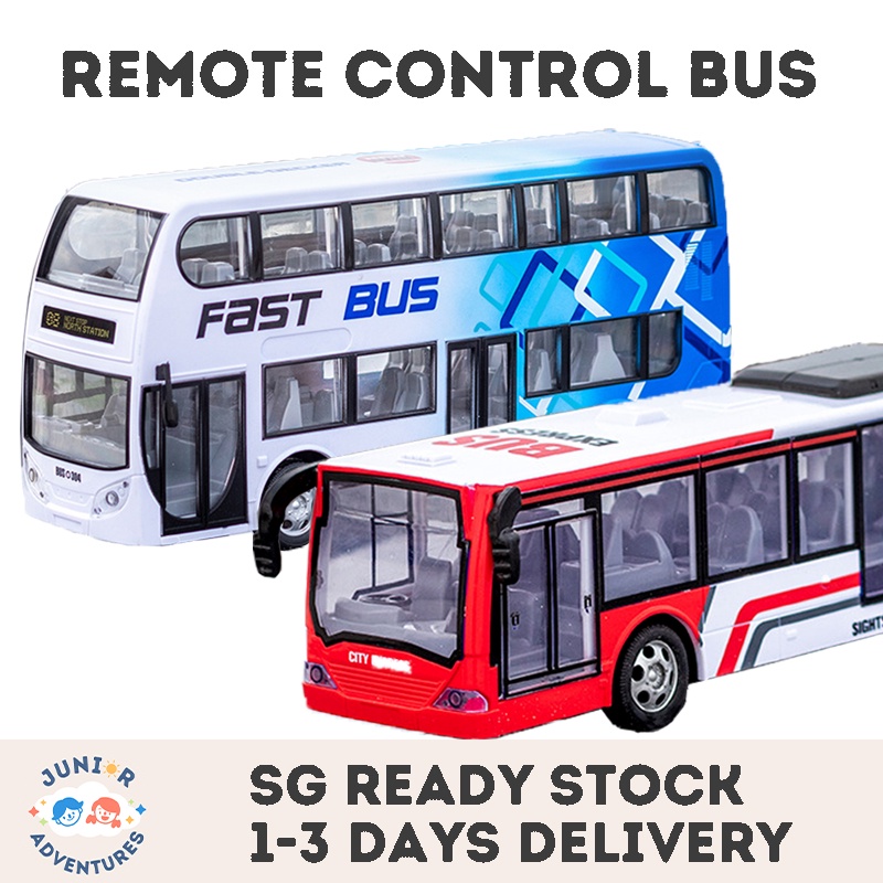 Remote Control BUS Toys For Boys Girls Double Decker BUS RC Toys ...
