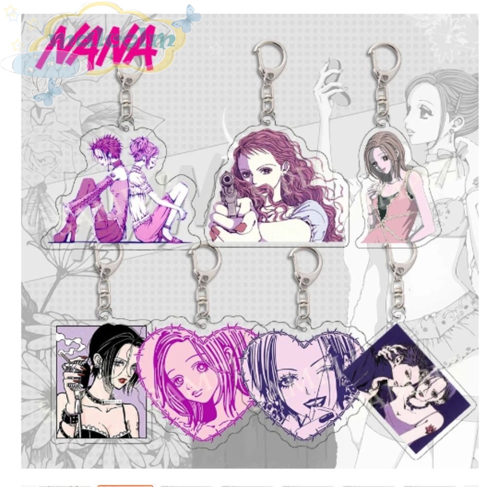 MALCOLM NANA Key Ring, Anime NANA Osaki NANA Acrylic Keychain, Figures ...