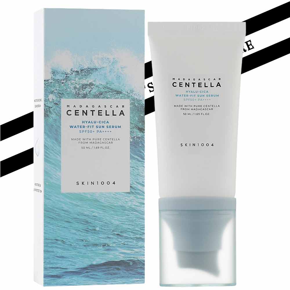 SKIN1004 Madagascar Centella Hyalu-Cica Water-Fit Sun Serum Brightening ...