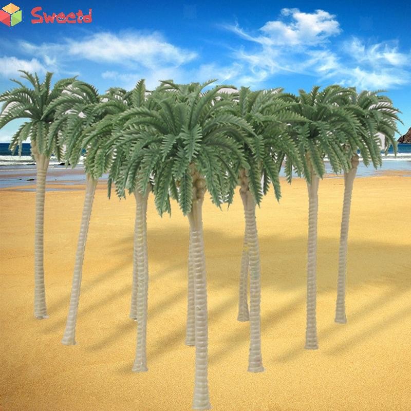 Model Trees 7CM Diorama 1:150 Scenery Layout Scale Miniature Decoration ...