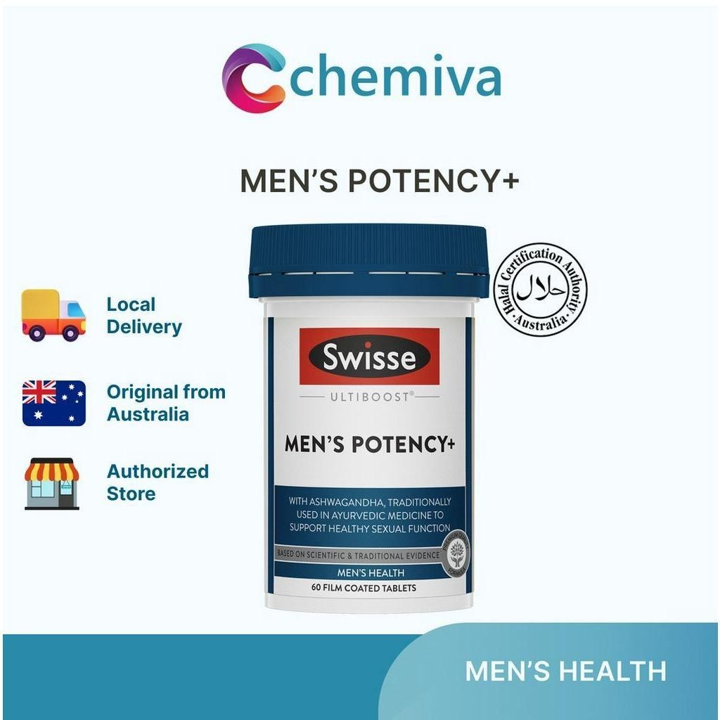 [Fast Shipping] Swisse Ultiboost Men’s Potency+, 60 Tables | Shopee Singapore