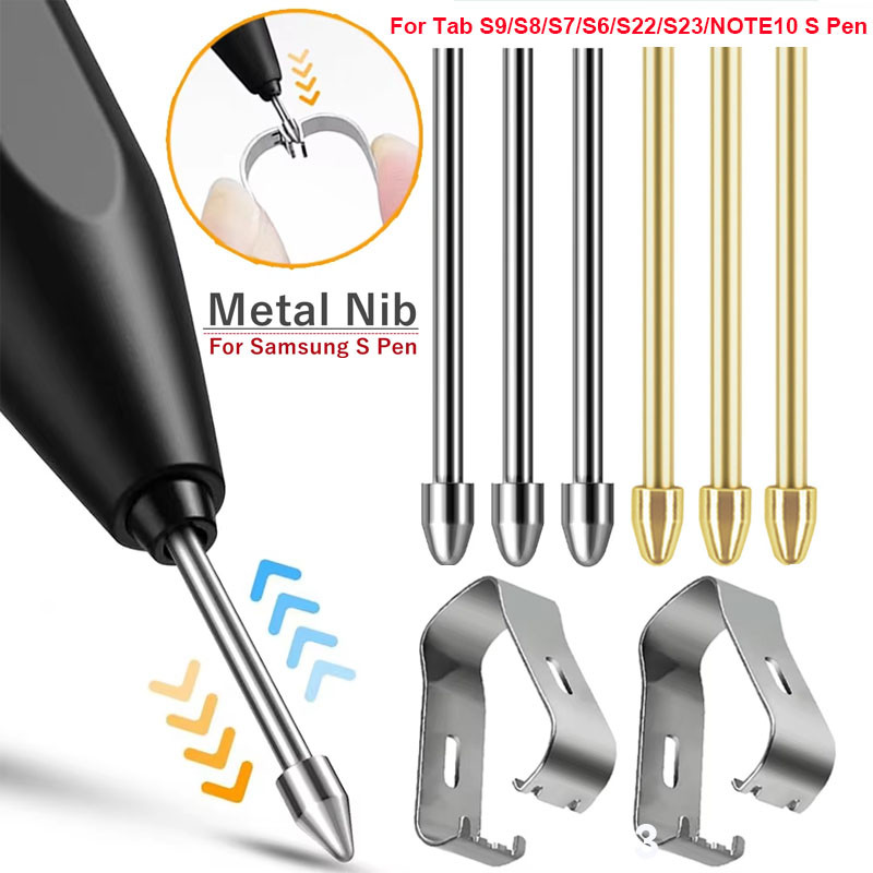 Metal Tips S Pen Nib Tips For Samsung Galaxy Tab S6 Lite S7 Plus S7 FE ...