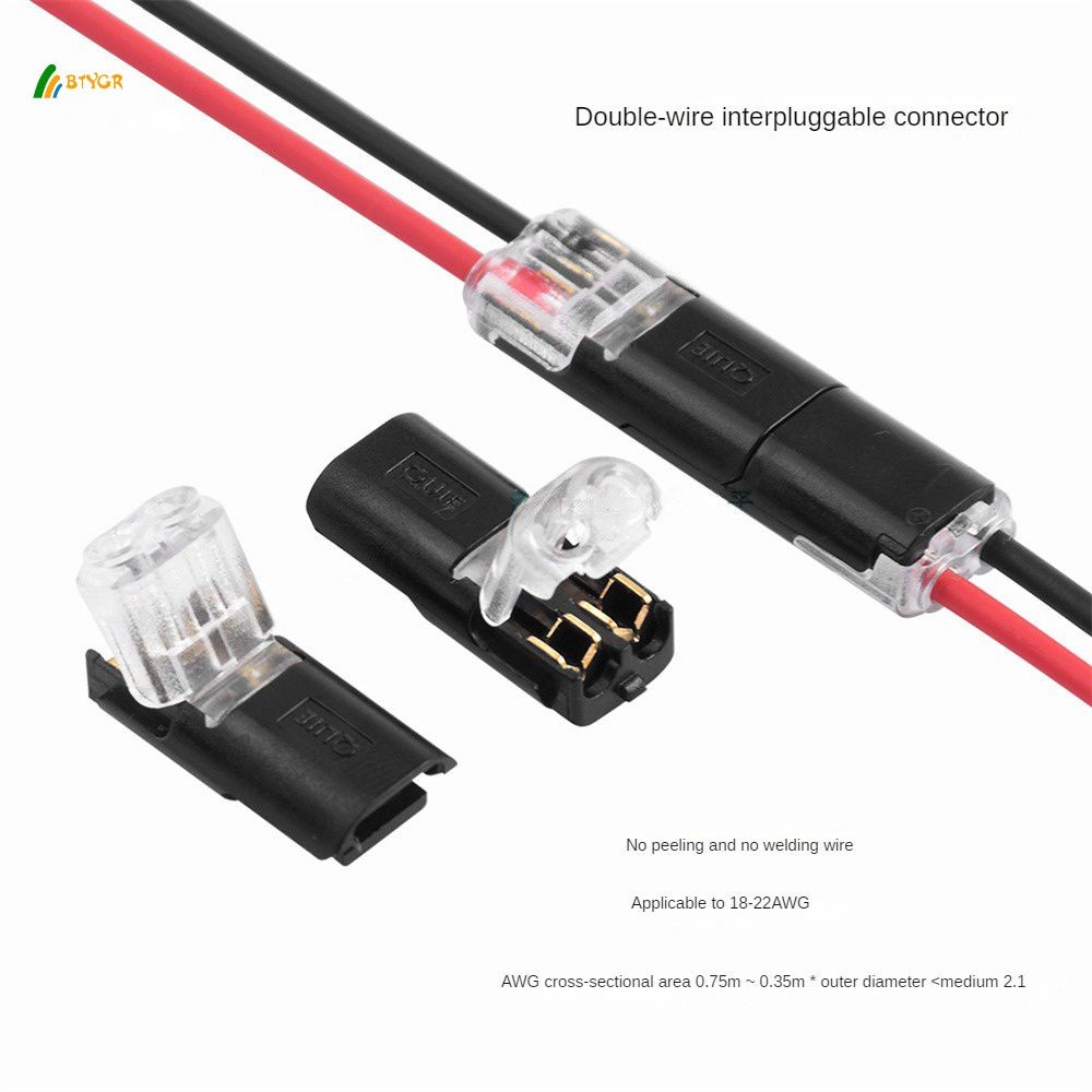 【Fast delivery】 No-Strip Connector Terminals Solder-free Solderless ...