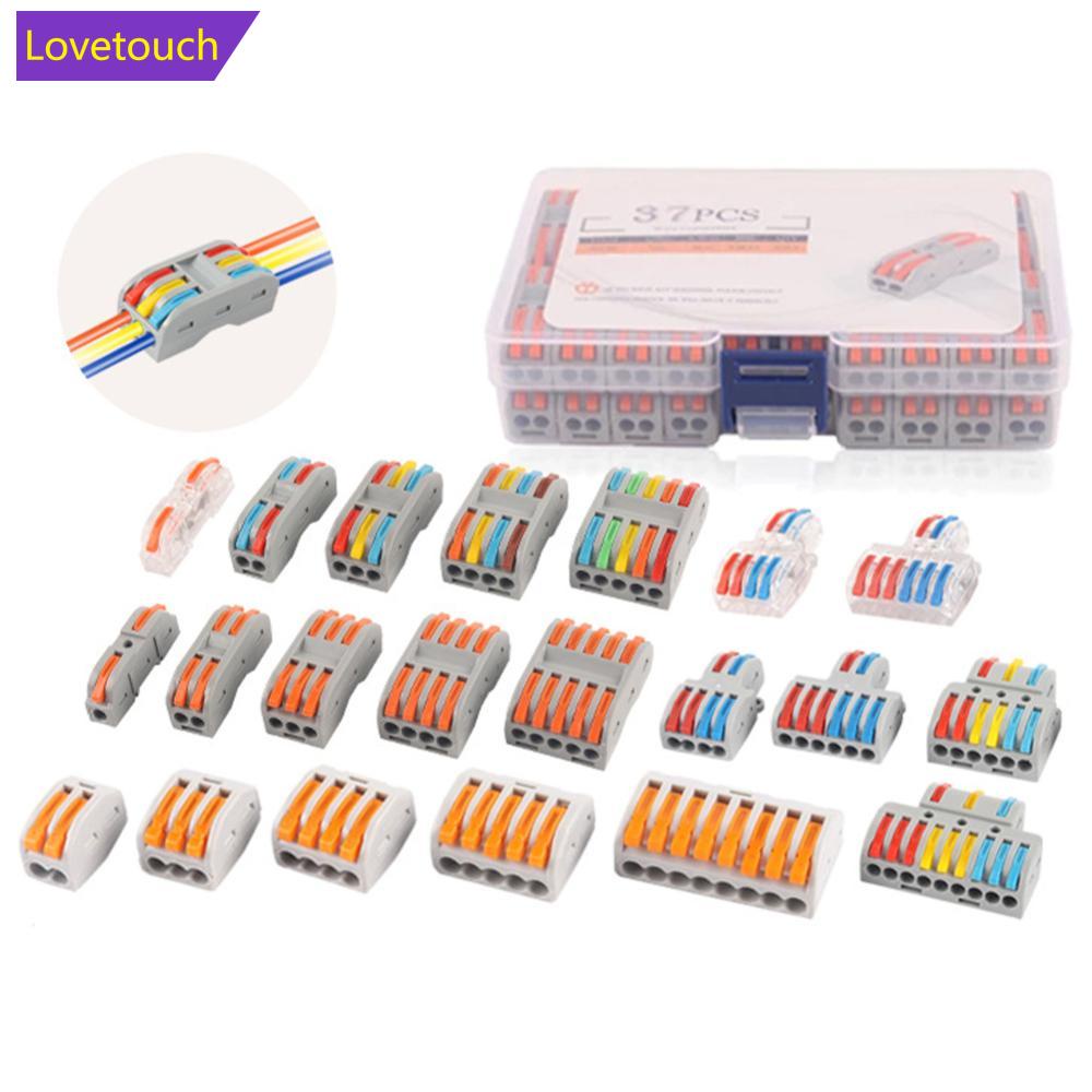 LOVETOUCH 5Pcs Universal Compact Wire Connector Splitter Quick ...