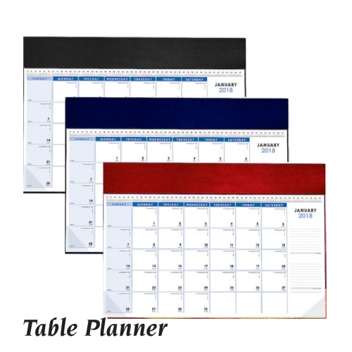 2025 Table Planner | Personal Desk Planner | Office Planner PVC Diary ...