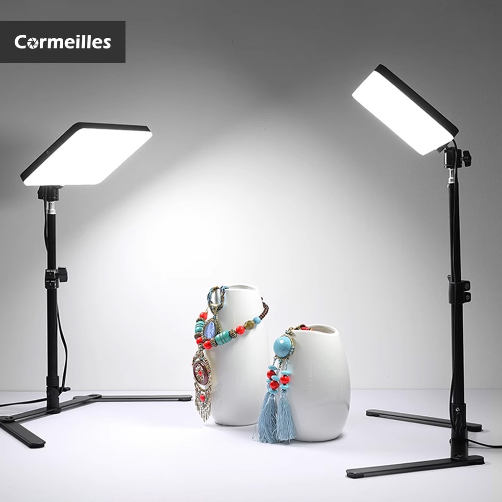 6inch 120pcs LED Video Light panel Kit Photography Lighting 10-level ...