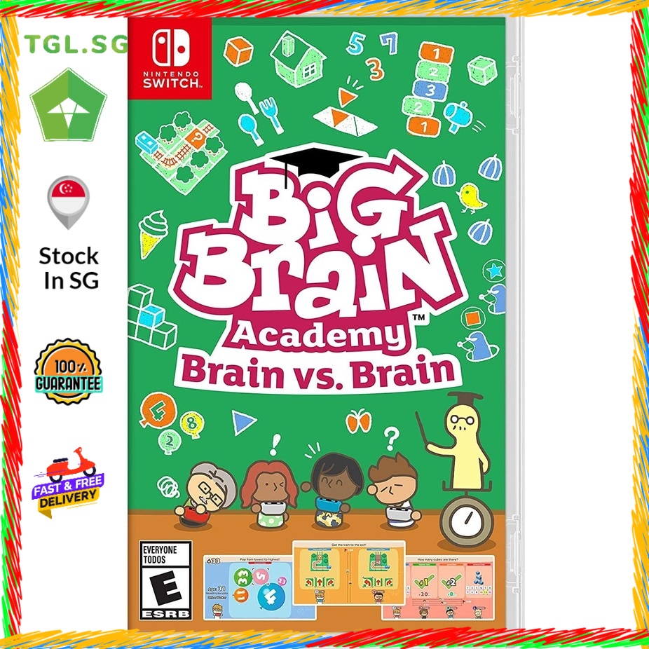 Big Brain Academy: Brain vs. Brain - Nintendo Switch | Shopee Singapore