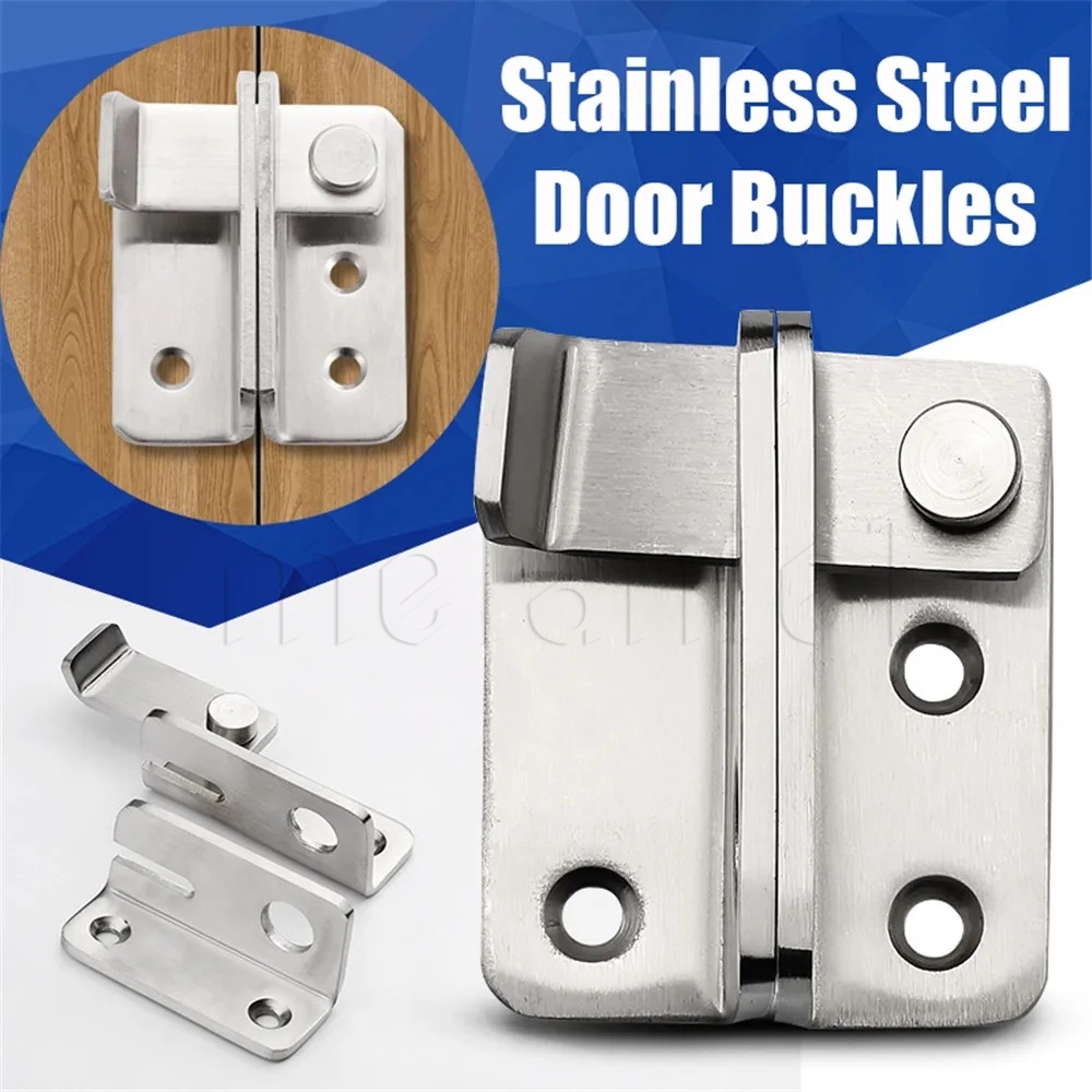 Safety Stainless Steel Sliding Safety Latch Lock / Home Security Door ...