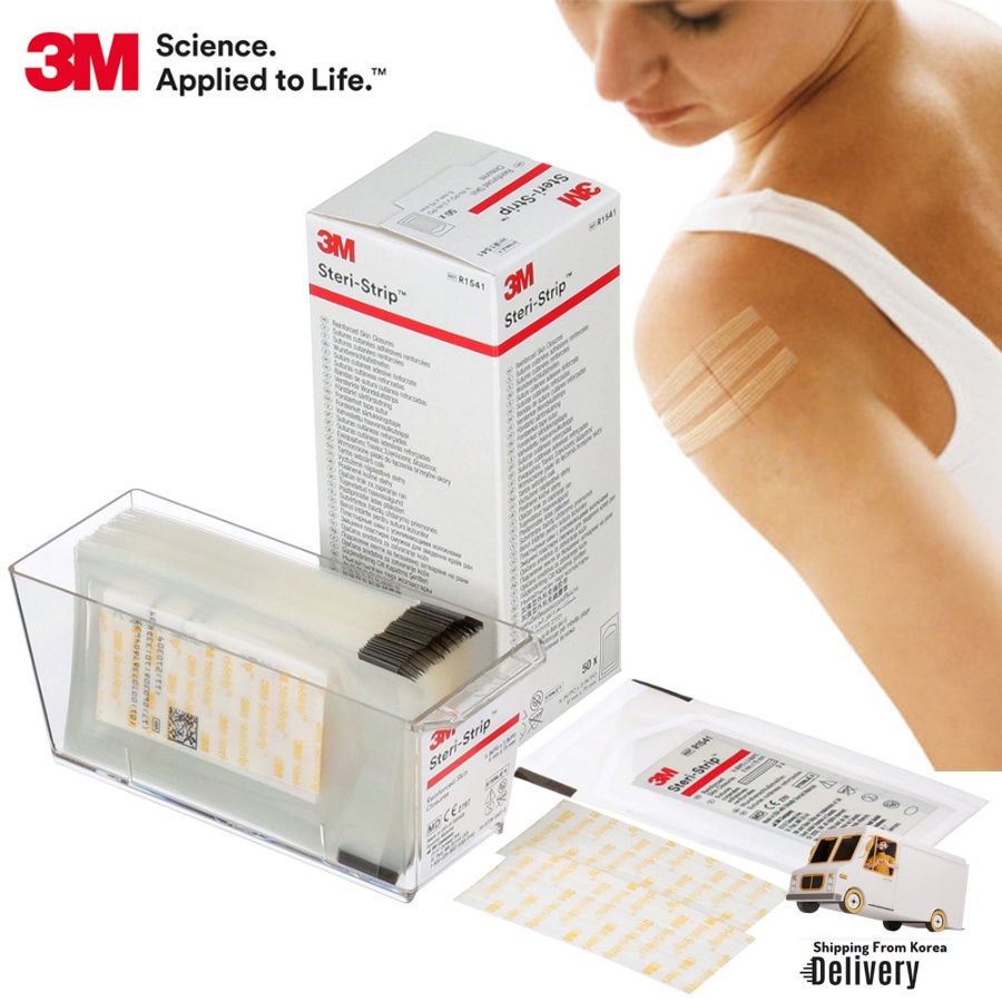 3M Steri Strip scar band skin suture waterproof wound tape R1541 R1542 ...