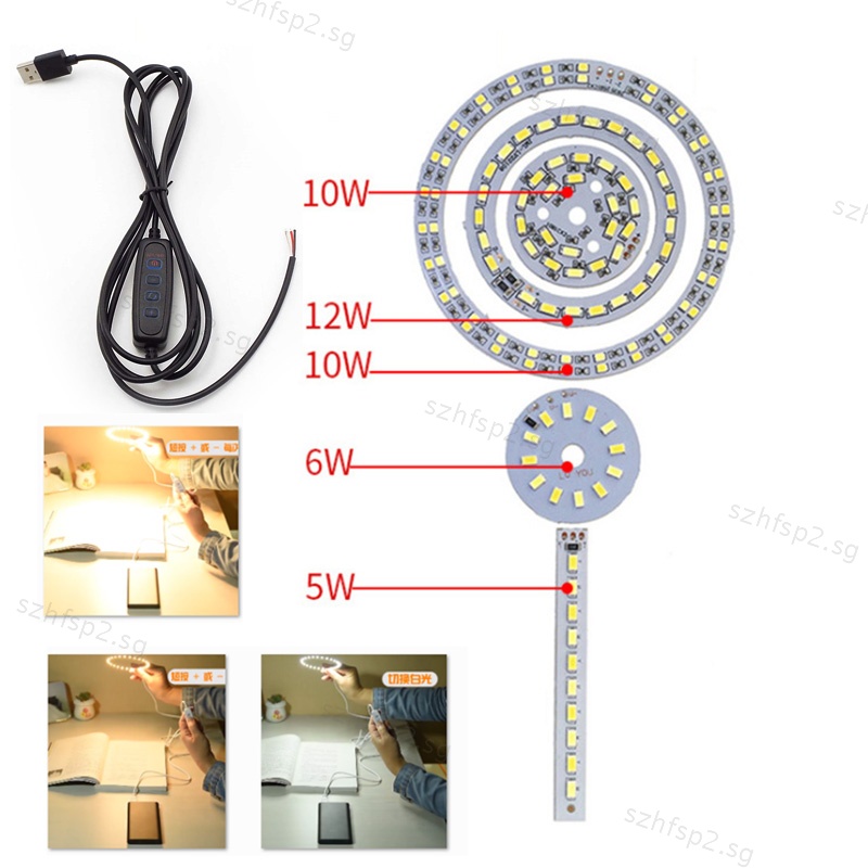 LED Light Beads bulb Light Source SMD 5730 board chip Round 5w 10W 30W ...