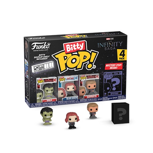 Funko Bitty Pop: Marvel - Hulk (4 Pack) | Shopee Singapore
