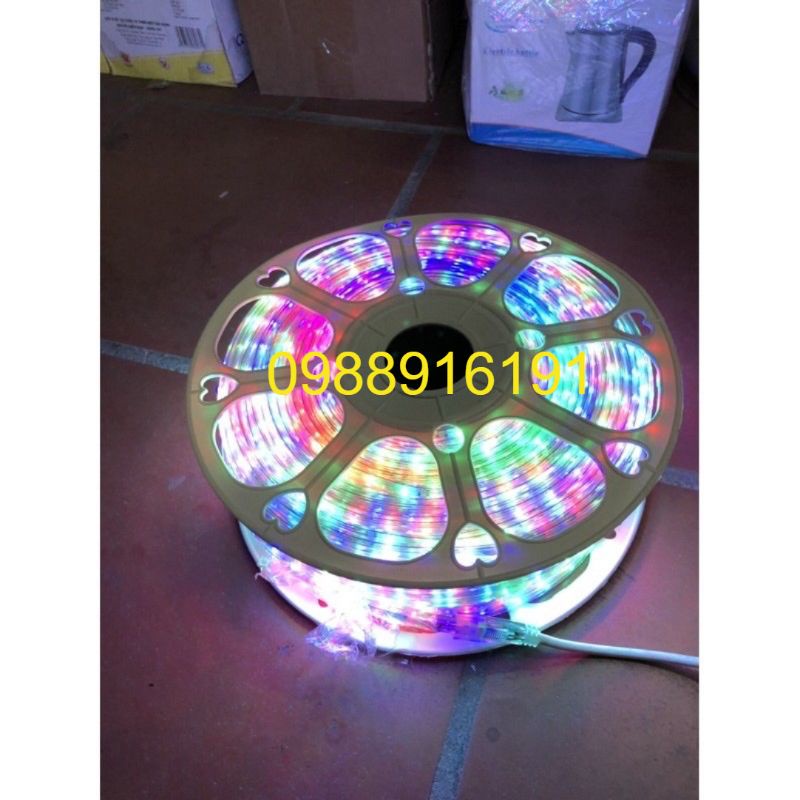 100m roll-up flashing light with many colors (free 1 power source ...