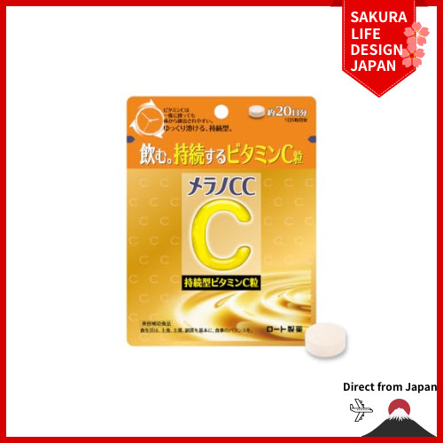 【Direct From Japan】Melano CC Long-acting Vitamin C Tablets 100 Tablets ...