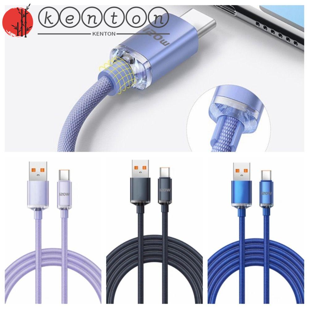 KENTON 120W USB Type C Cable, USB C 120W 6A 120W 6A Fast Charging Wire ...