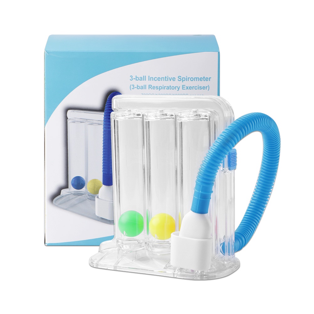 5000ml Single-Ball Breathing Trainer Lung Exerciser Incentive ...