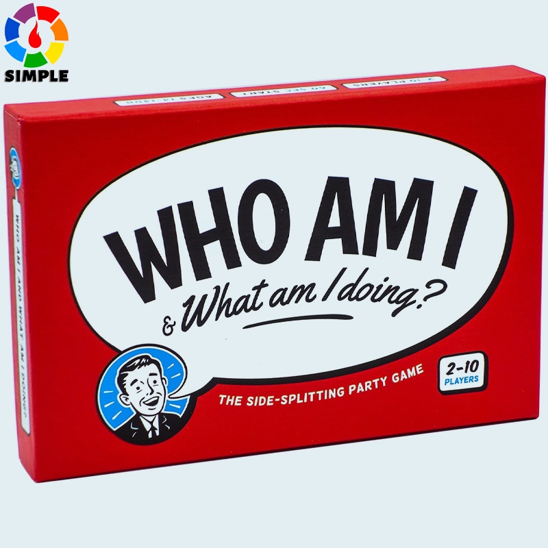 Who Am I & What Am I Doing? – Charades & Impressions Card Game for ...