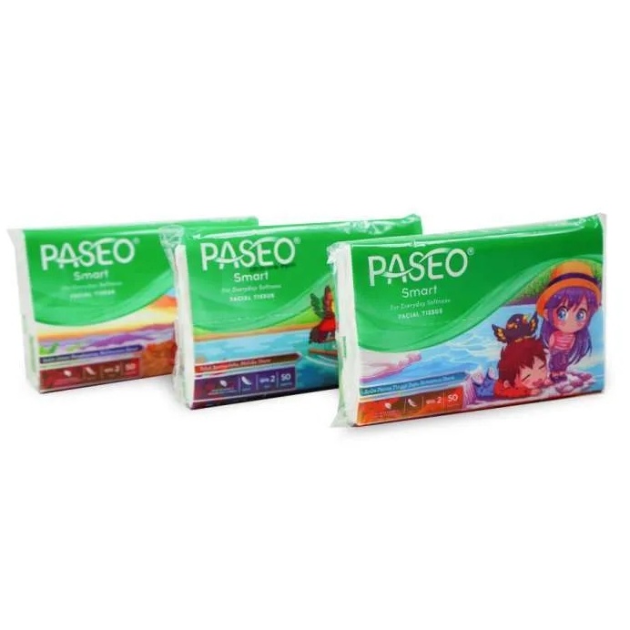 Tissue PASEO TRAVEL PACK 50s 2 PLY FACIAL FACIAL TISSUE CAFE EQUIPMENT ...