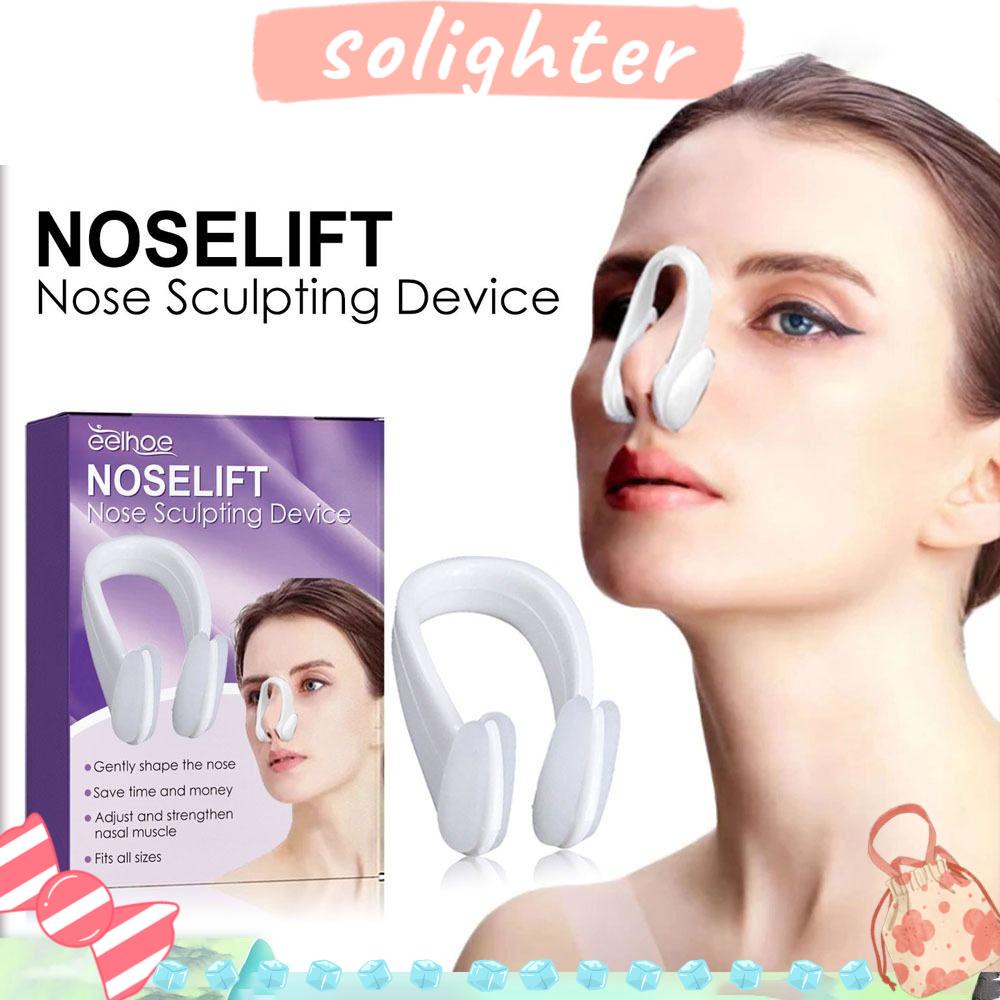 SOLIGHTER Nose Shape Orthotics Clip, Silicone Beauty Nose Tool Nose ...