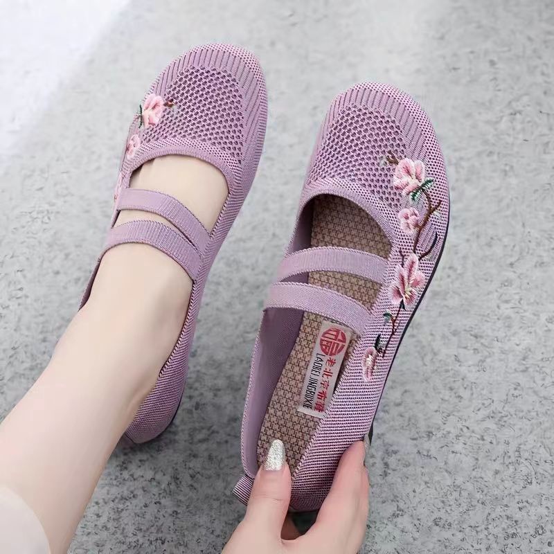 Women's Shoes New Old Beijing Cloth Shoes Women Soft-soled Non-slip ...