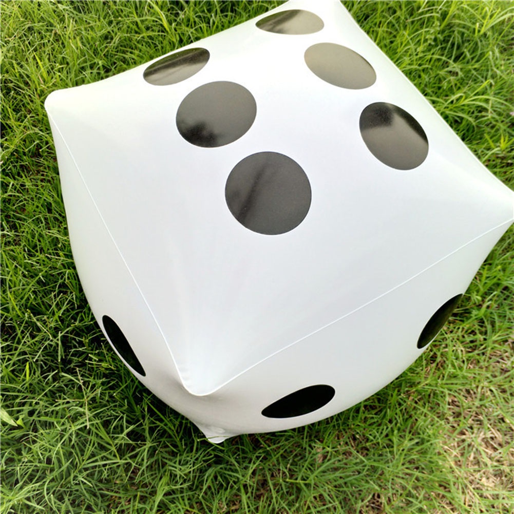 35cm Inflatable Balloon Dice Blow-Up Cube Big Dice Toy Party Activities ...