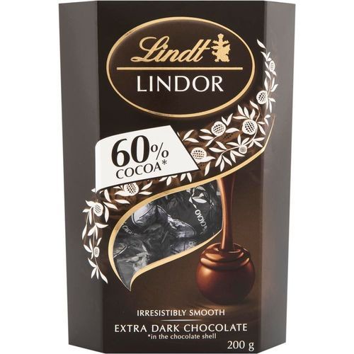 Lindt Lindor Extra Dark Chocolate 200g | Shopee Singapore