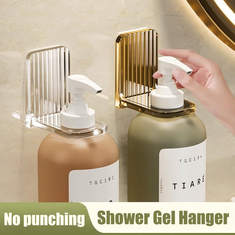 Punch-free Shampoo Shower Gel Holder Shampoo Rack Organizer Shelves ...