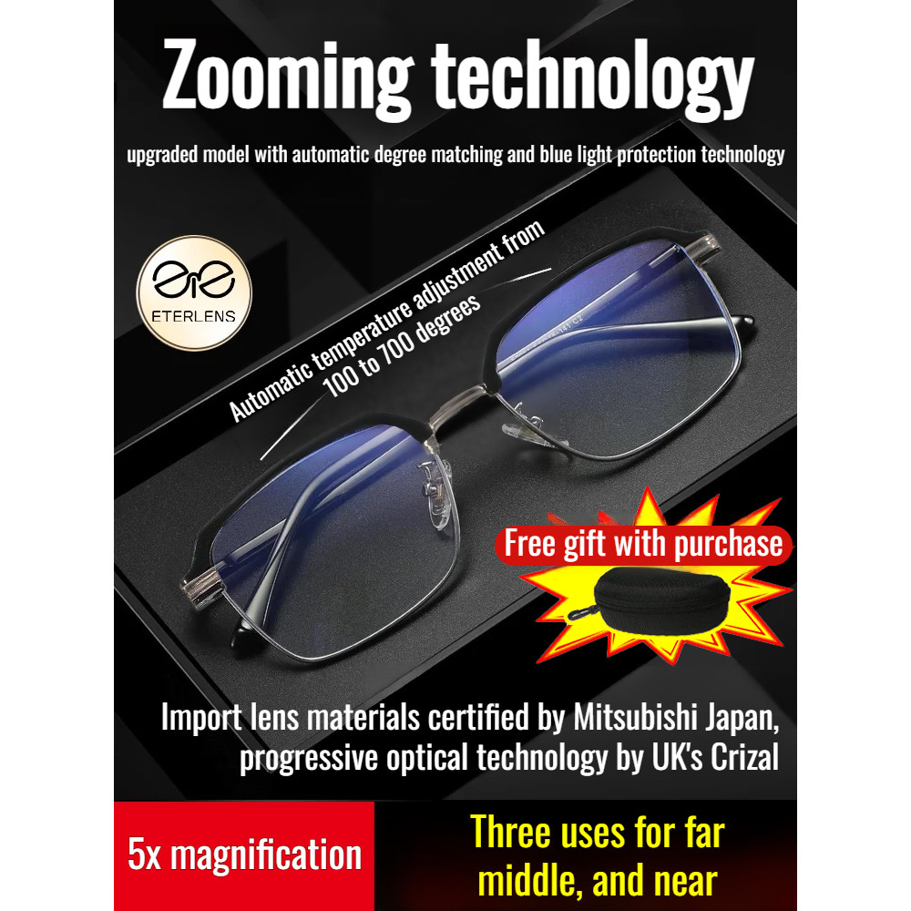 Anti-Blue Large Frame Reading Glasses Anti-radiation Eyeglass ...