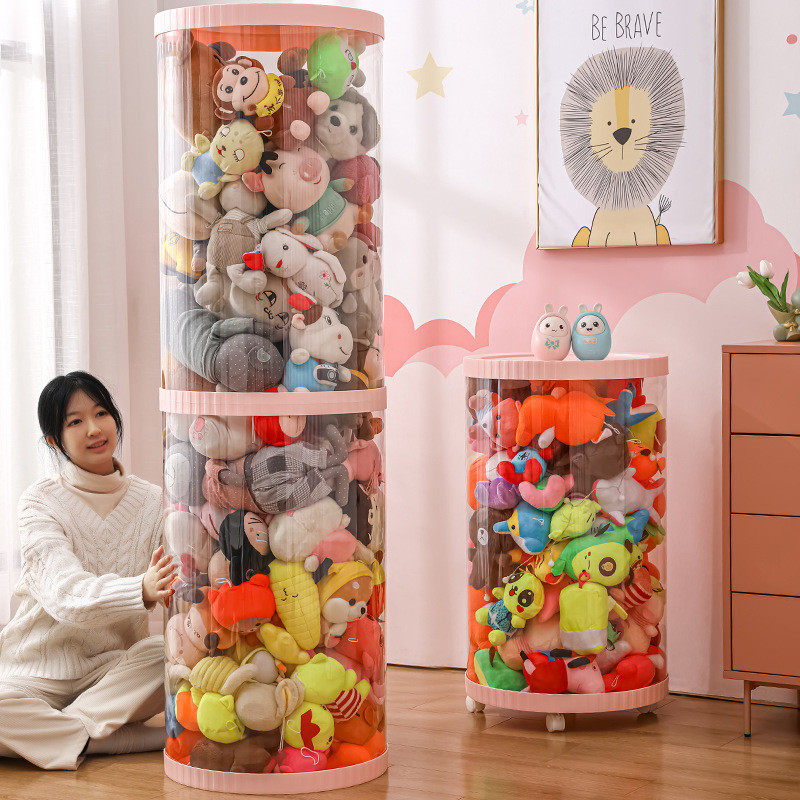 [in stock] Doll Storage Bucket48cm Extra Large Plush Toy Storage Bin ...