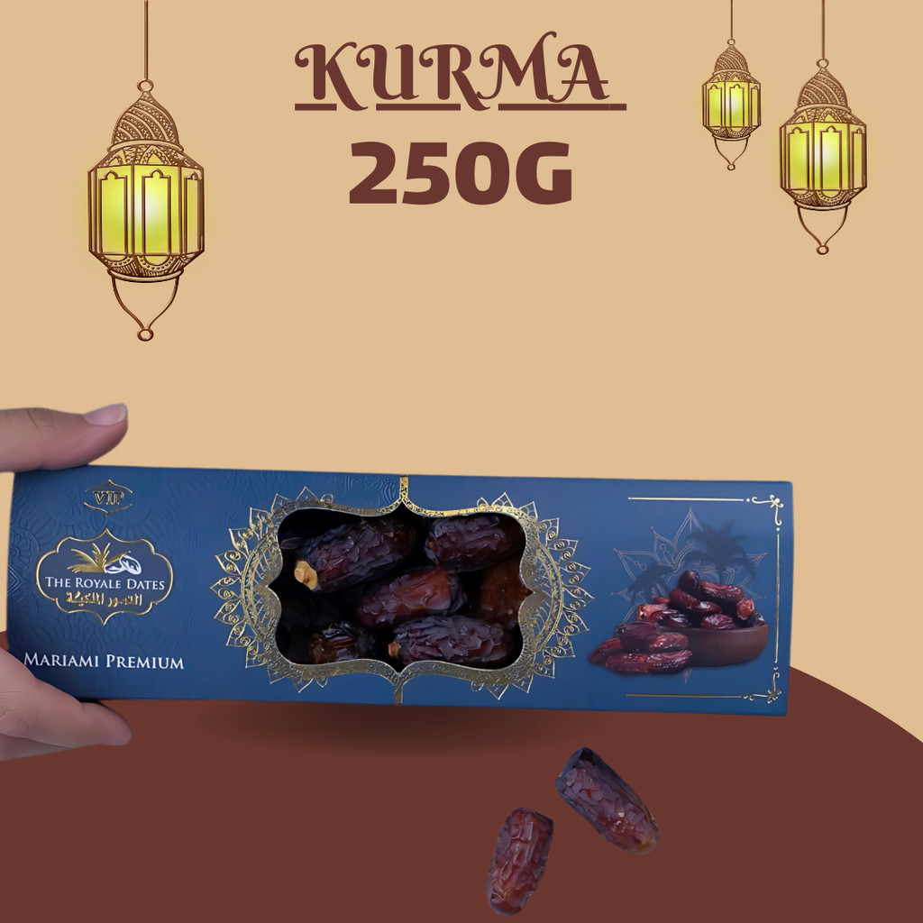 KURMA RAMADHAN PUASA THE ROYAL DATES MARIAMI 250G ( 24 PCKS ) | Shopee ...