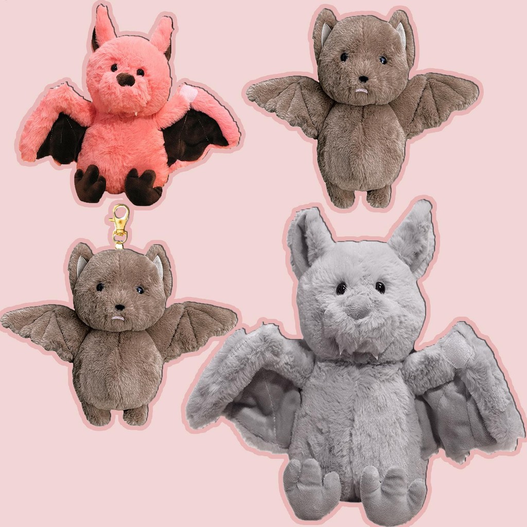 Bat Plush Toy Bats Plushie Doll Soft Hugging Plush Goth Bat Plush ...