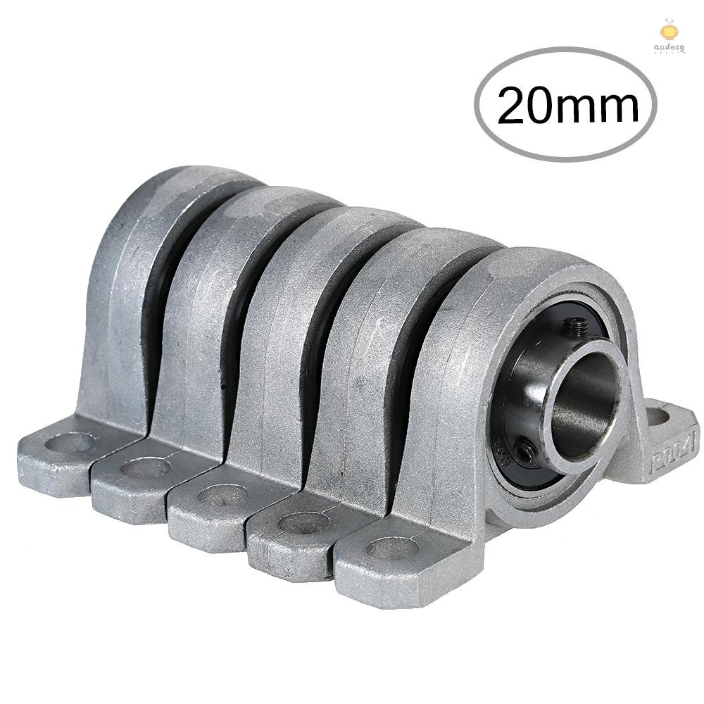 5pcs Pillow Block Bearing Inner Ball Mounted Pillow Block Mounted ...