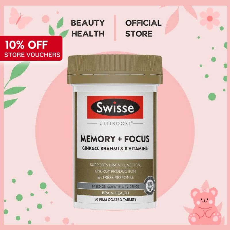 [SG l Authorized] Swisse Ultiboost Memory + Focus 50 Tablets ...
