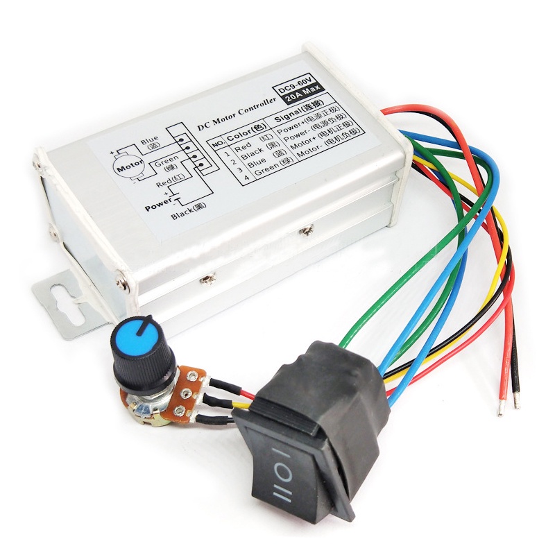 25KHZ 12V 24V 36V 48V reverse switch forward and reverse speed ...