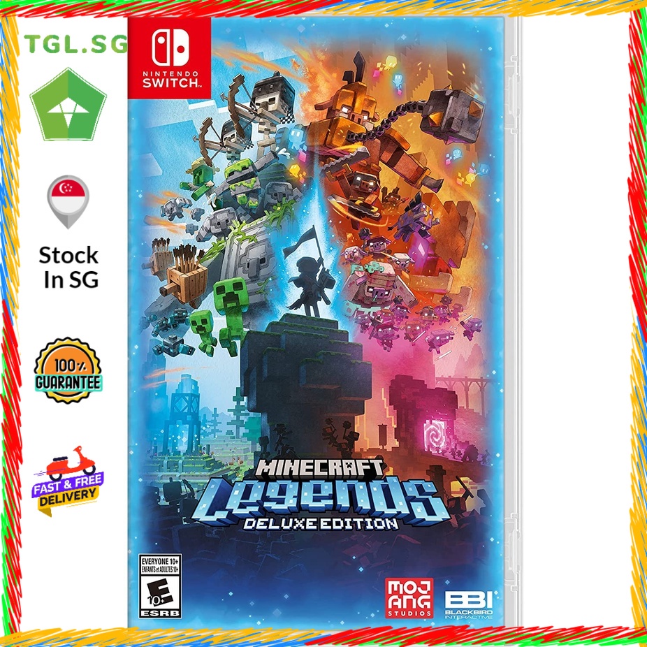 Minecraft Legends Deluxe Edition - Nintendo Switch | Shopee Singapore