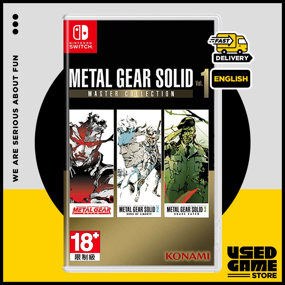 Nintendo Switch Metal Gear Solid: Master Collection Vol. 1 [AS/English ...