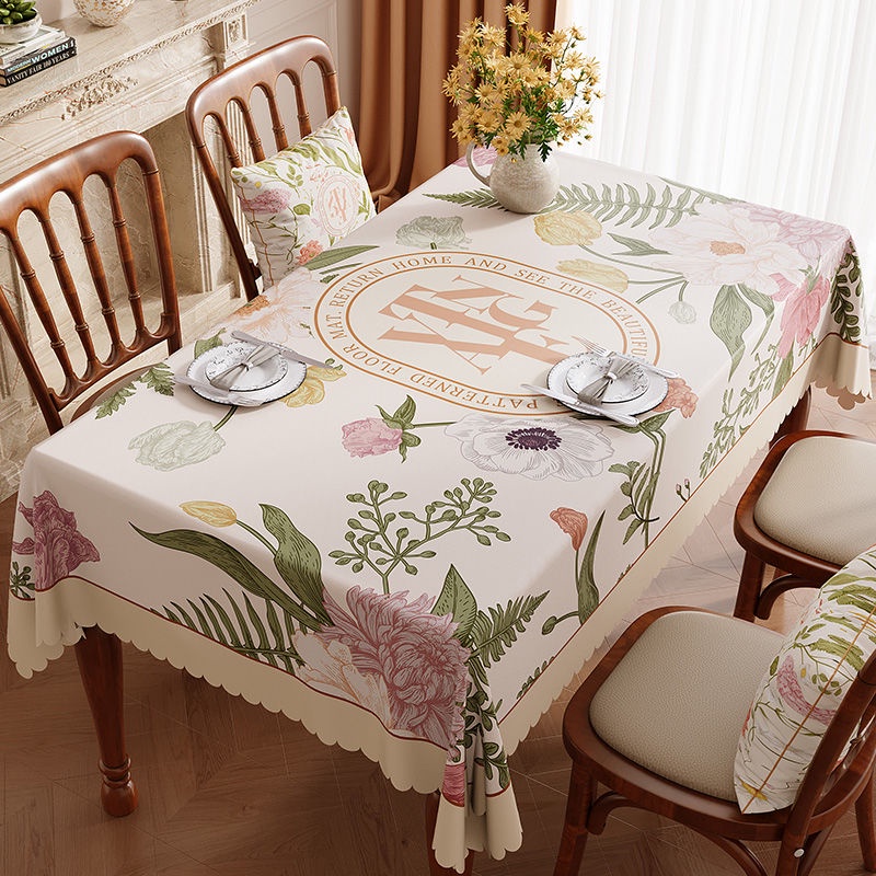 American PVC tablecloth waterproof anti-fouling anti-scald high grade ...