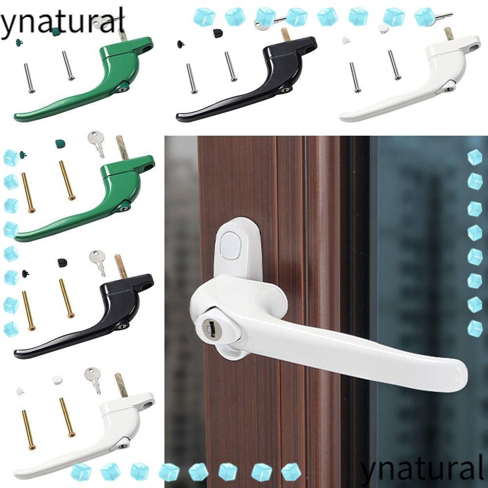 YNATURAL Window Handle Spindle Aluminum Alloy Locking Latch Locks ...